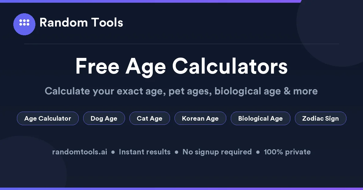 Random Number Generator - Free Online Tool | Random Tools